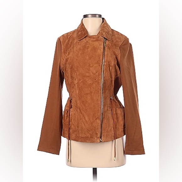 IMAN | Jackets & Coats | Nwot Iman Leather Jacket | Poshmark